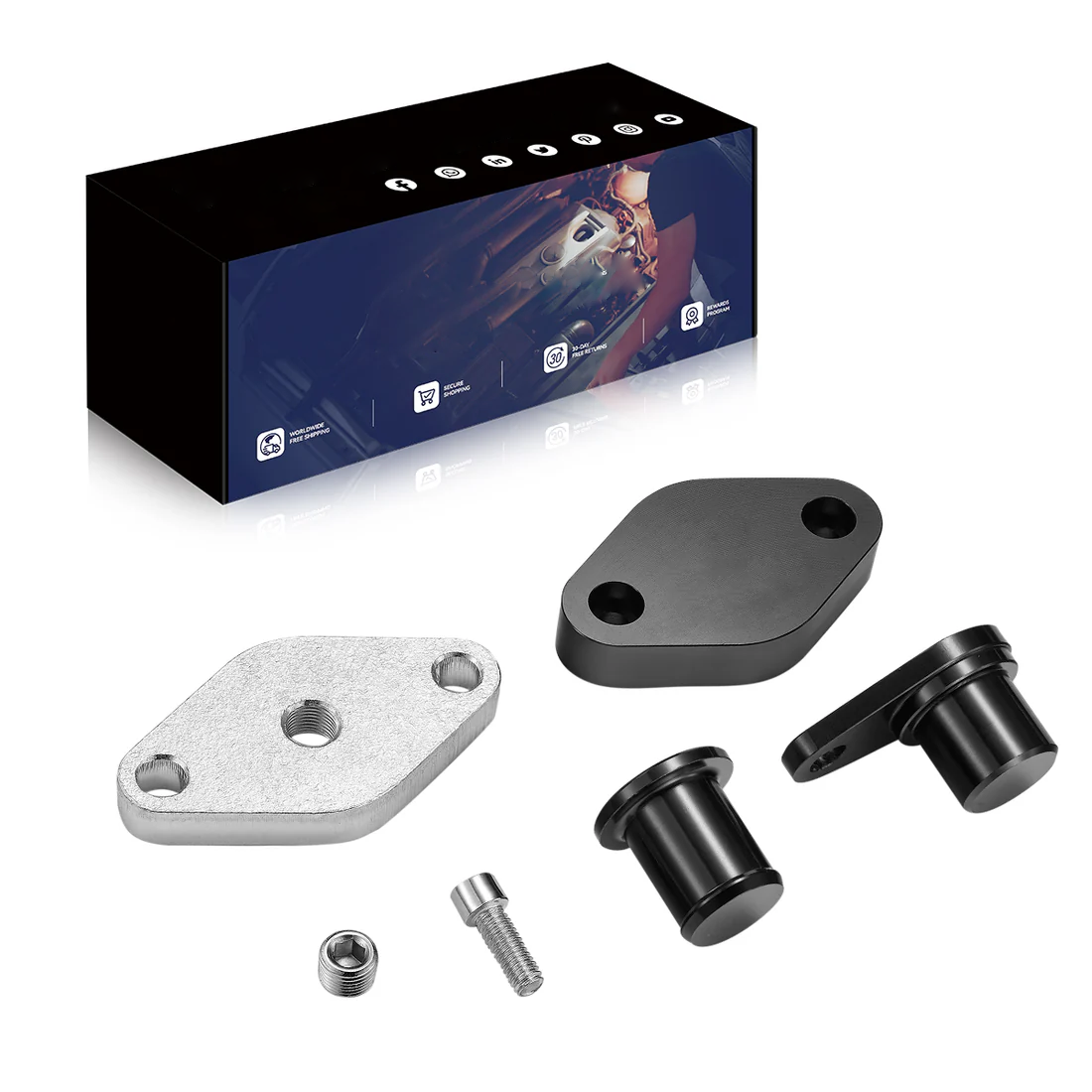 EGR Delete Kit For 2018-2021 Ford 3.0L Powerstroke Diesel F150 – New ...